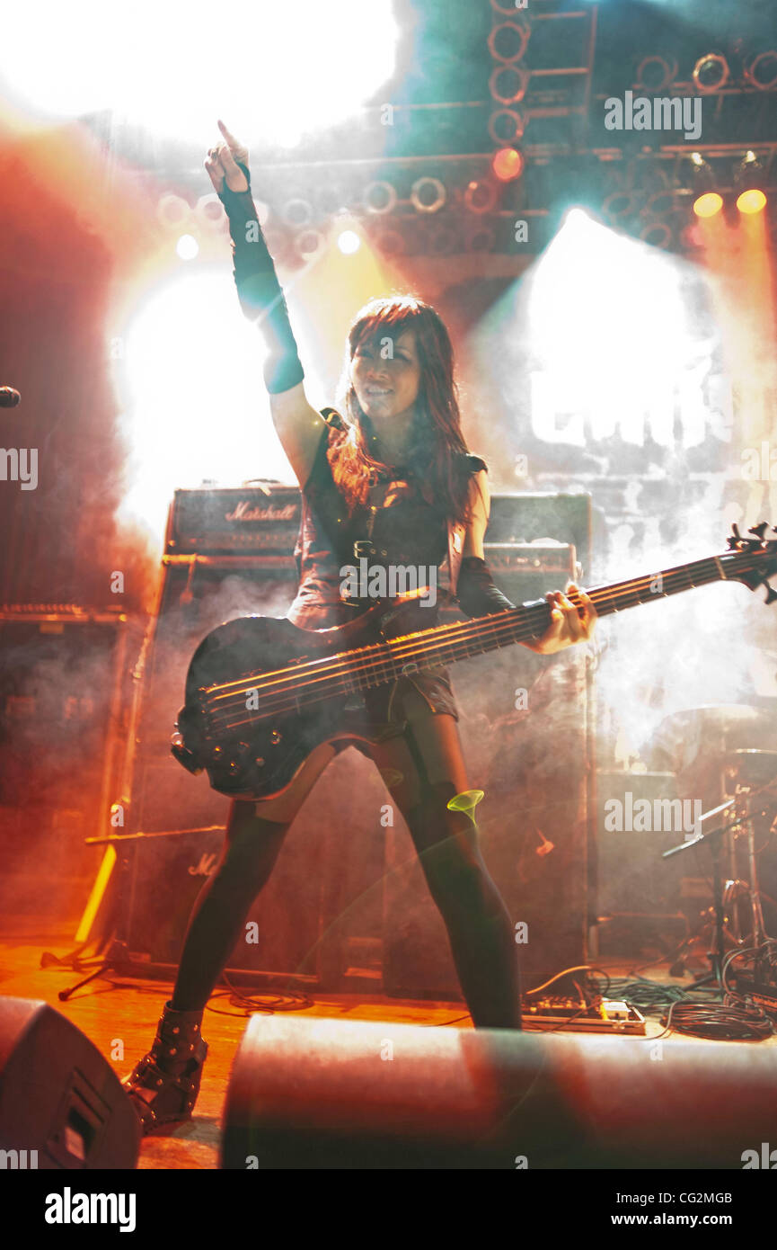 October 4, 2011 - Chicago, IL, USA - Doris Yeh, bassiest for the ...