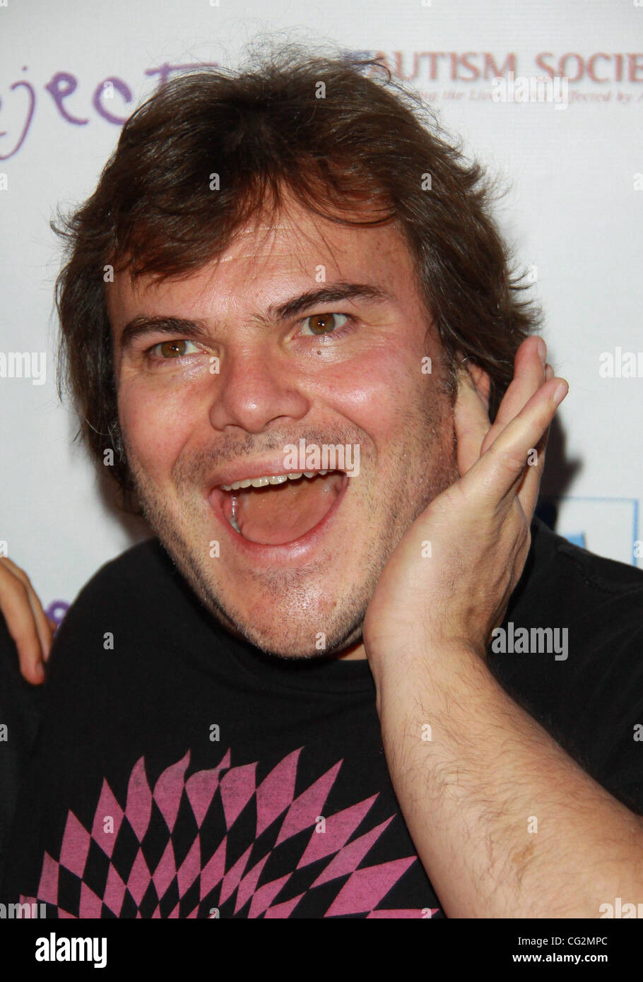 Oct. 4, 2011 - Los Angeles, California, U.S. - Jack Black.. AUTISM IS ...