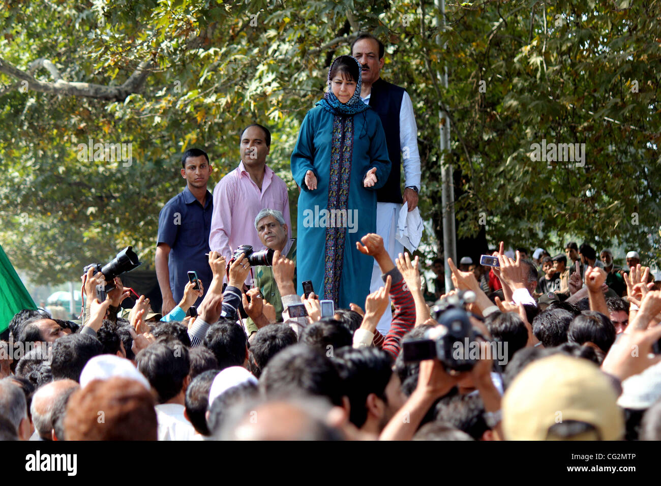 President of Kashmir's main opposition party People's Democratic Party ...