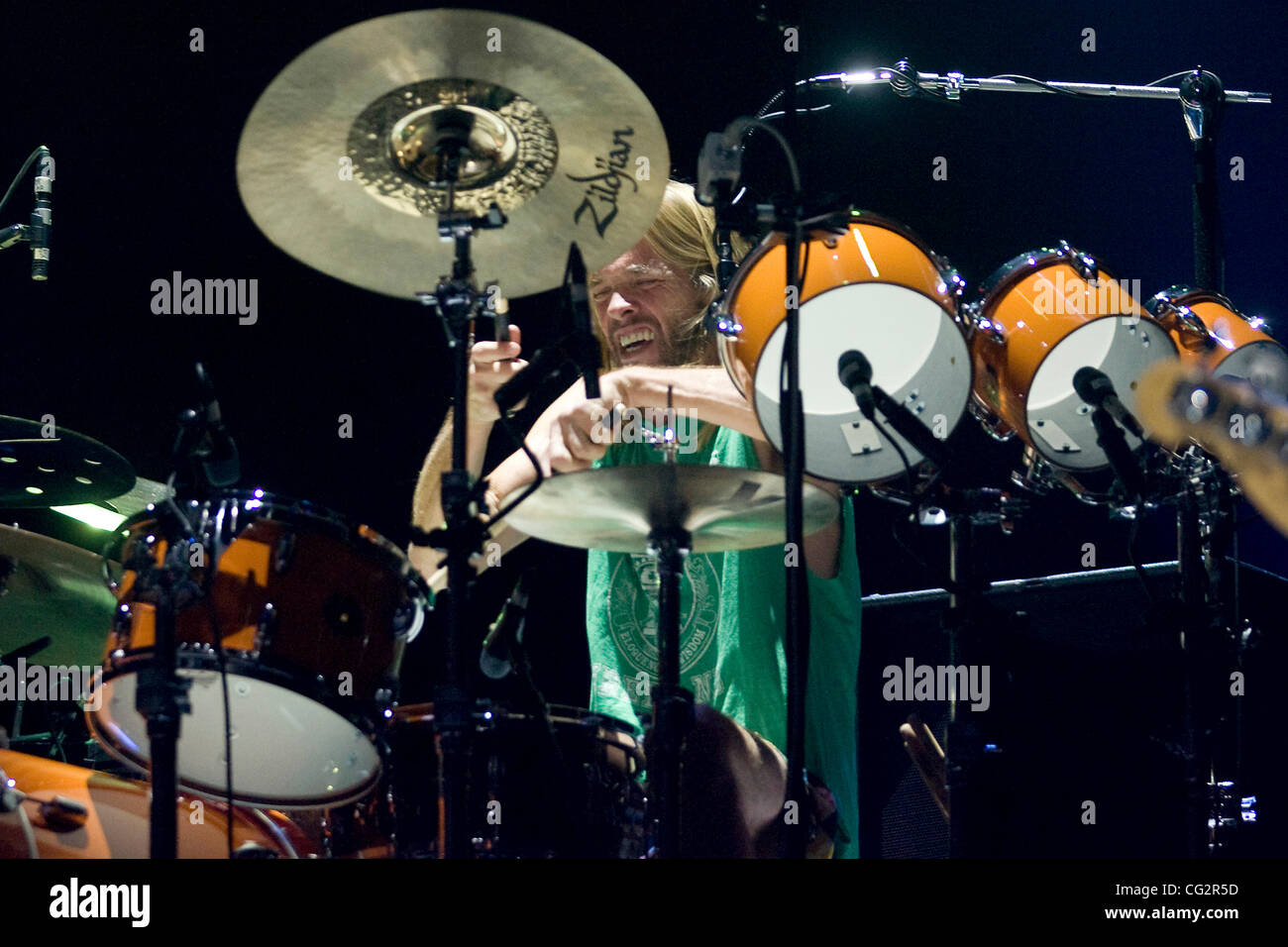 Taylor Hawkins Drum Set Up