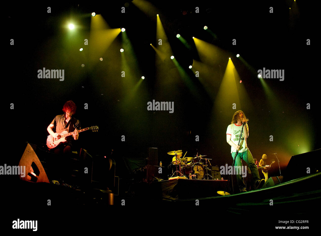 Oct. 18, 2011 - Phoenix, Arizona, U.S - Matt Shultz, lead singer of the ...