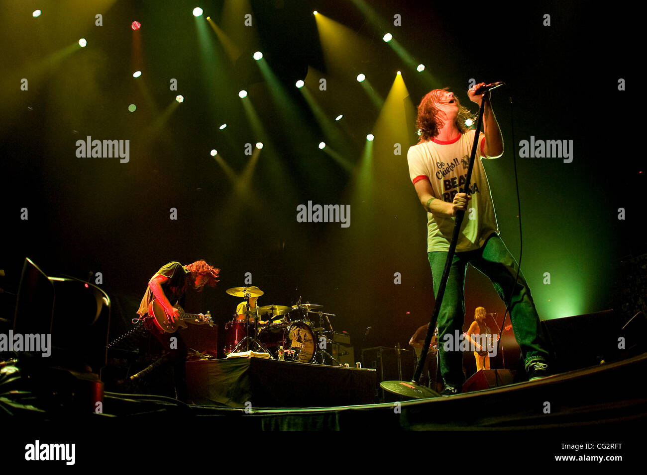 Oct. 18, 2011 - Phoenix, Arizona, U.S - Matt Shultz, lead singer of the ...