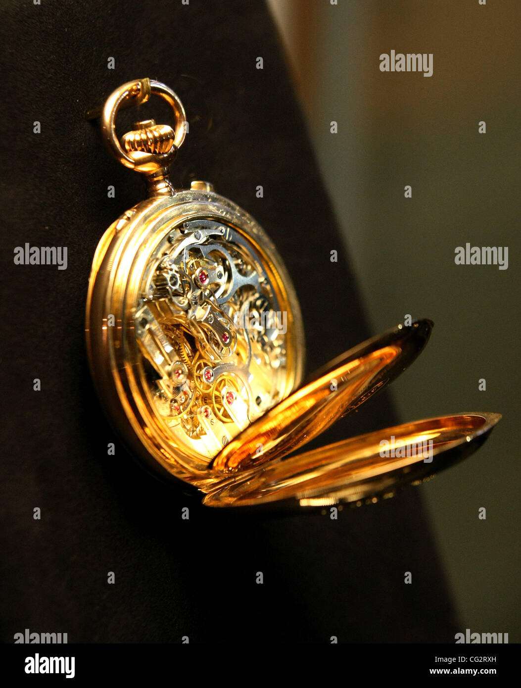 October 20,2011.Moscow,Russia. Watch haute couture exhibition titled ...