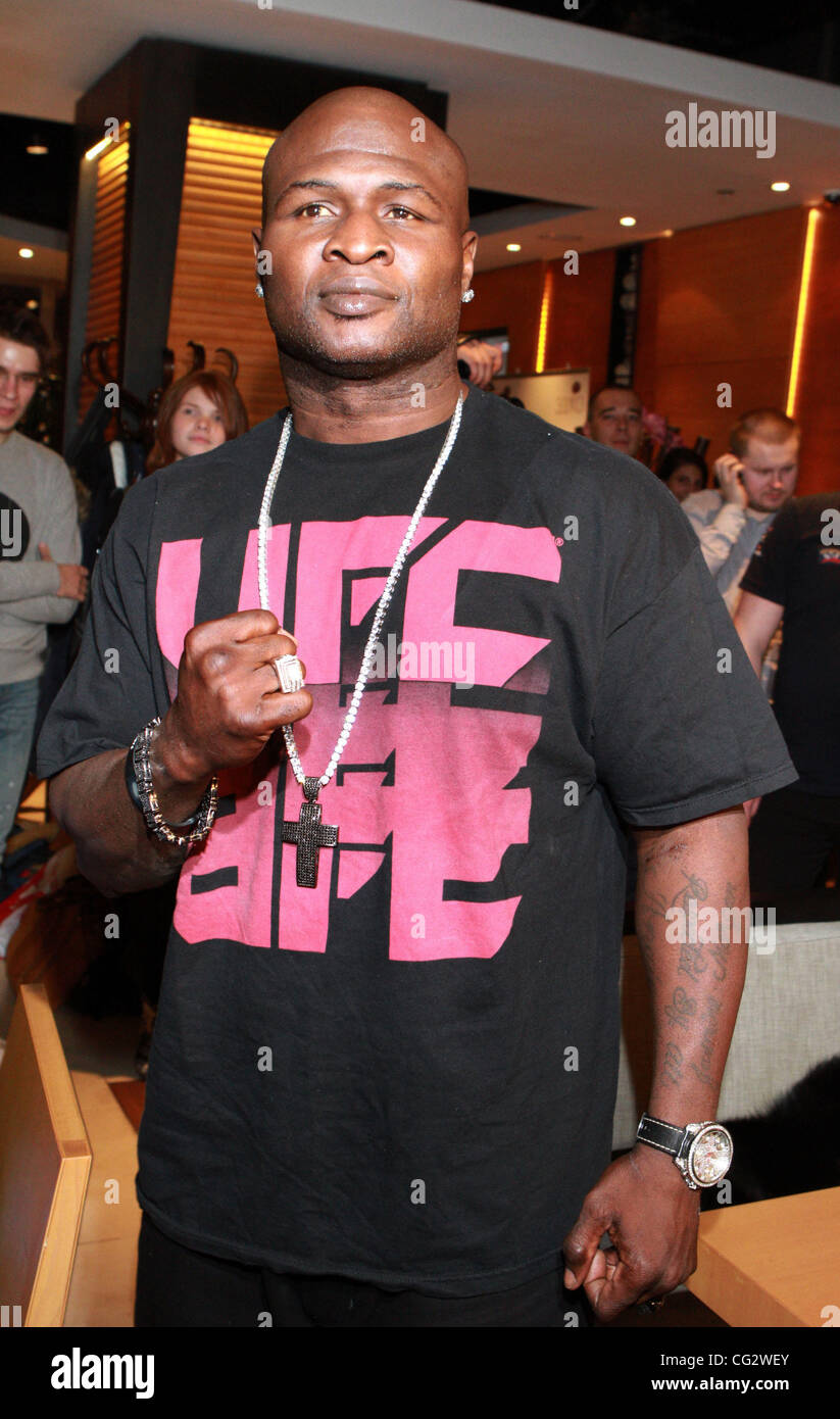 October 28,2011. Moscow,Russia. Pictured: Boxer James Toney at a ...