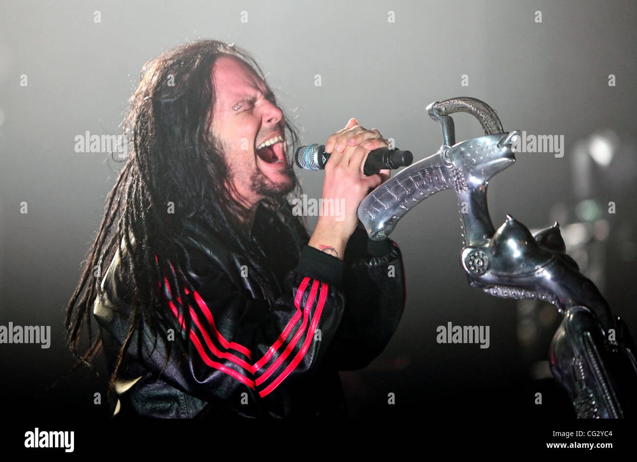 Nov. 9, 2011 - Miami Beach, Florida, U.S - Korn Lead Singer Jonathan ...