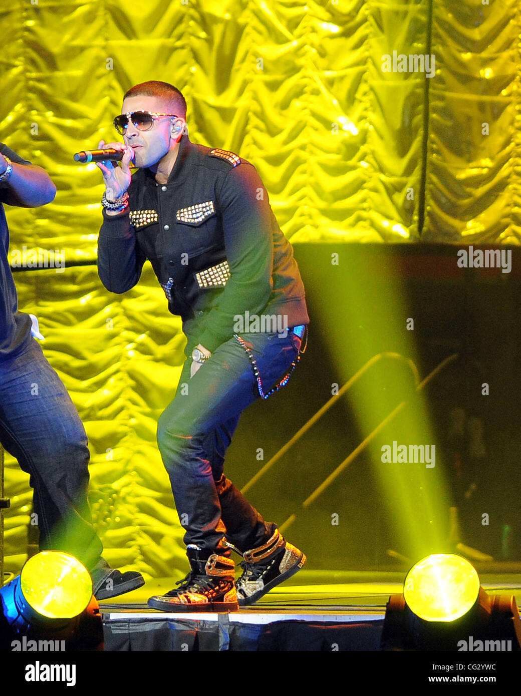 Jay Sean performs at the Z100 Jingle Ball at the Bank Atlantic Center ...