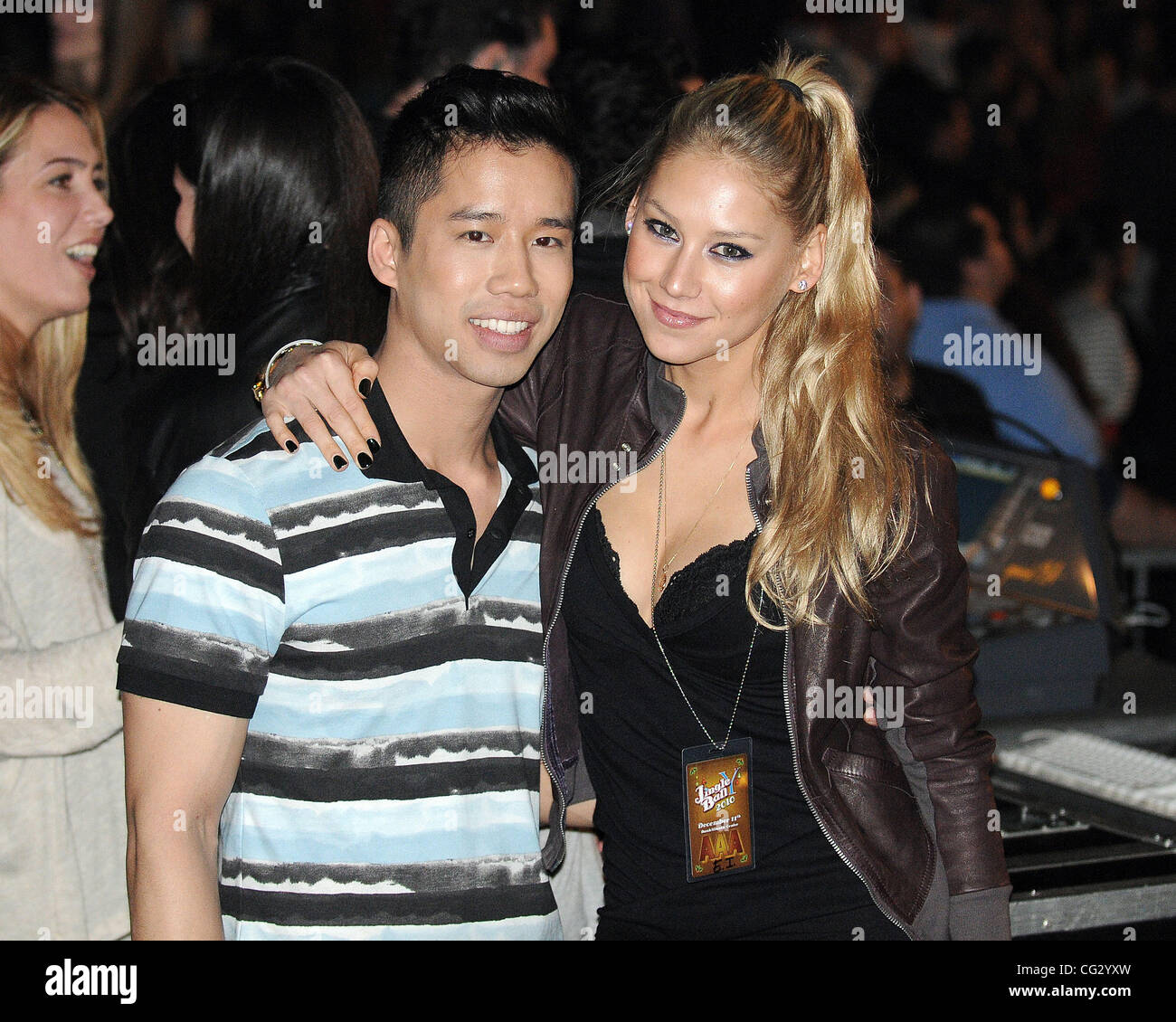 Anna Kournikova are sighted at the Z100 Jingle Ball at the Bank ...