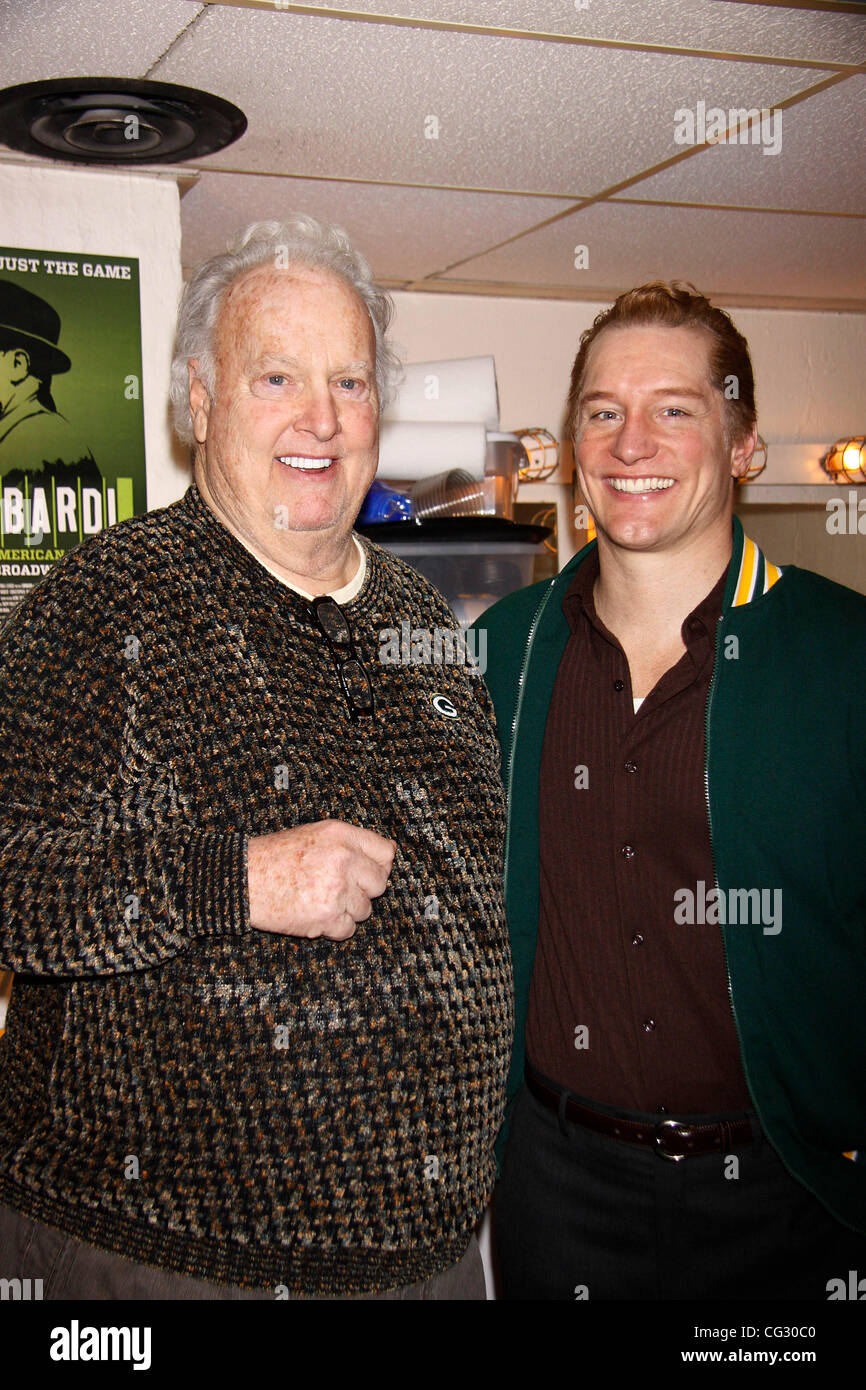 Paul Hornung and Bill Dawes (portrays Paul in 'Lombardi') Paul Hornung ...