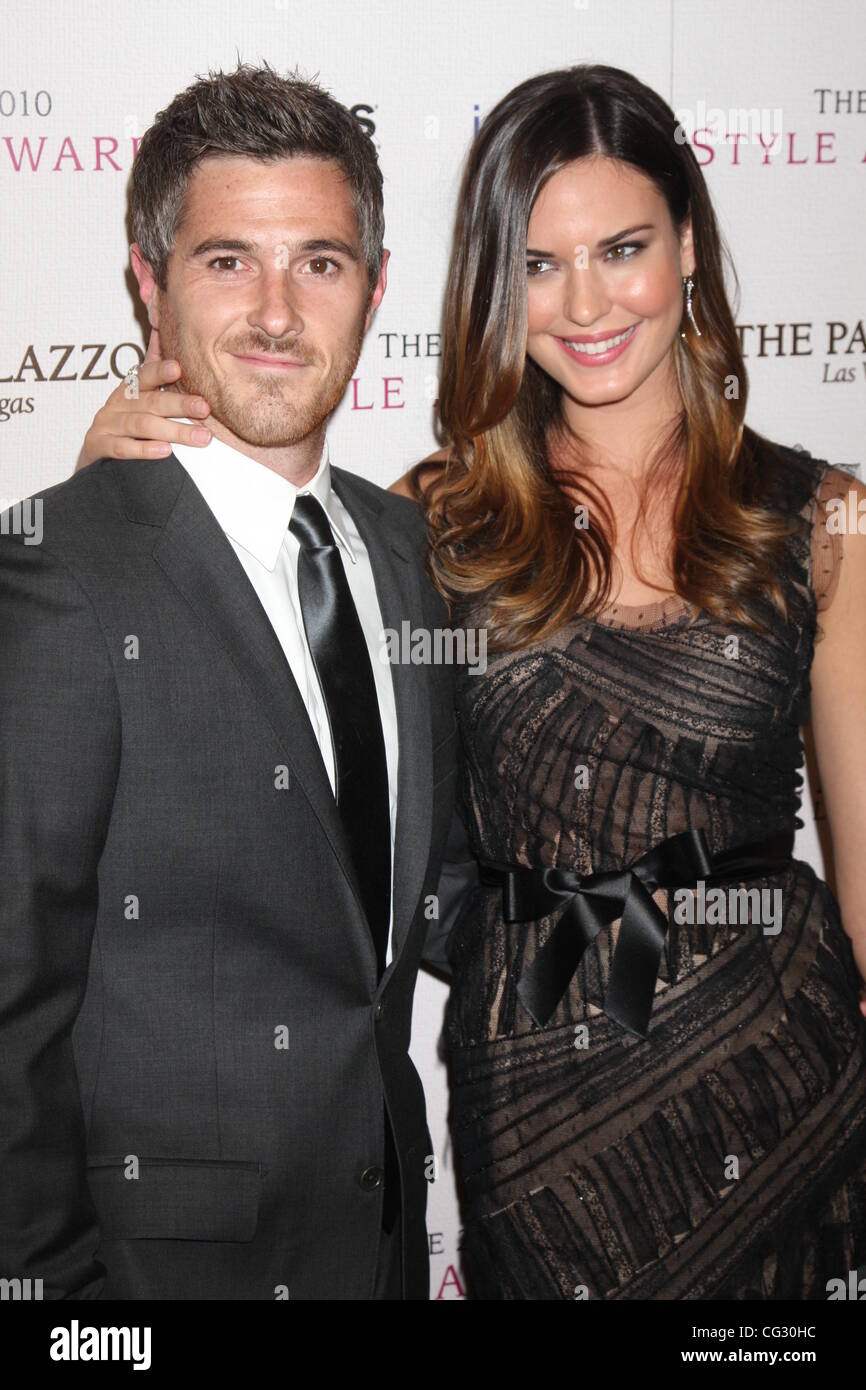Dave Annable, Odette Yustman The 2010 Hollywood Style awards held at ...