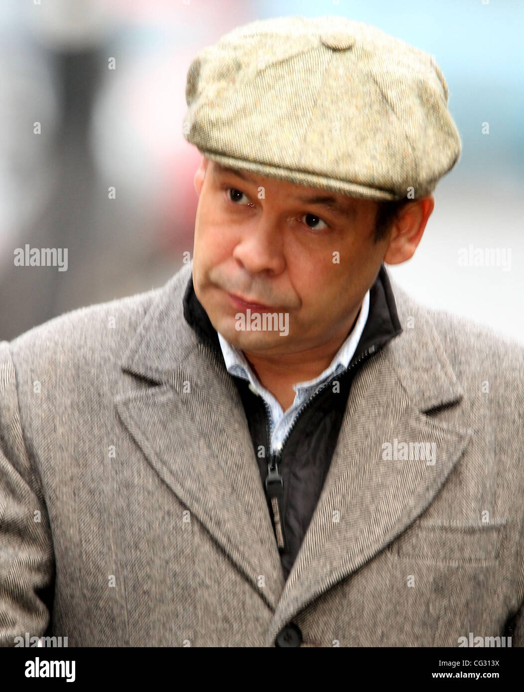 Craig Charles 'Coronation Street' stars arrive at the Granada Studios ...