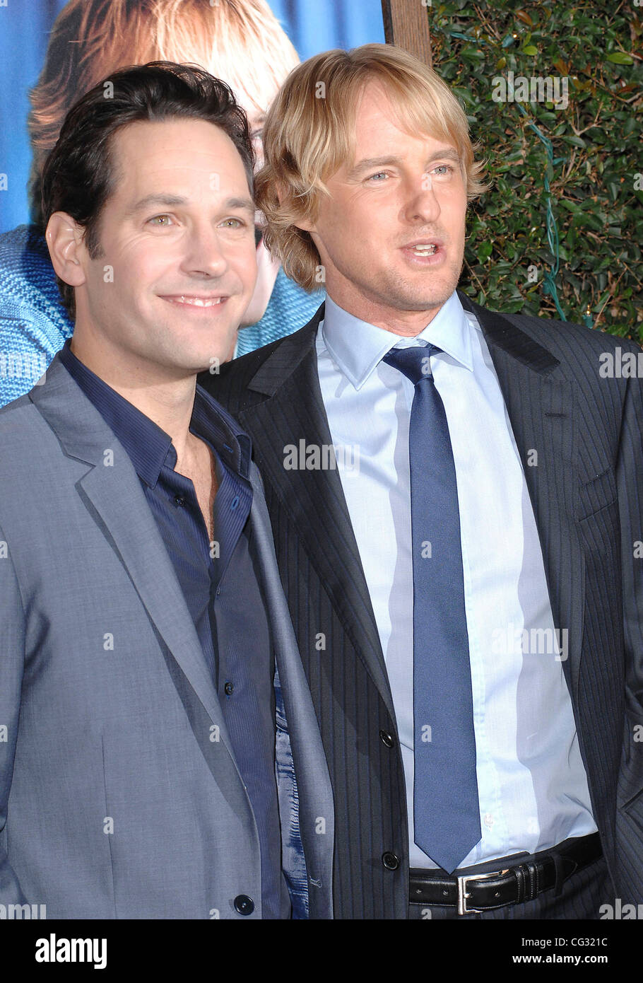 Paul Rudd and Owen Wilson The Premiere of 'How Do You Know' held at ...