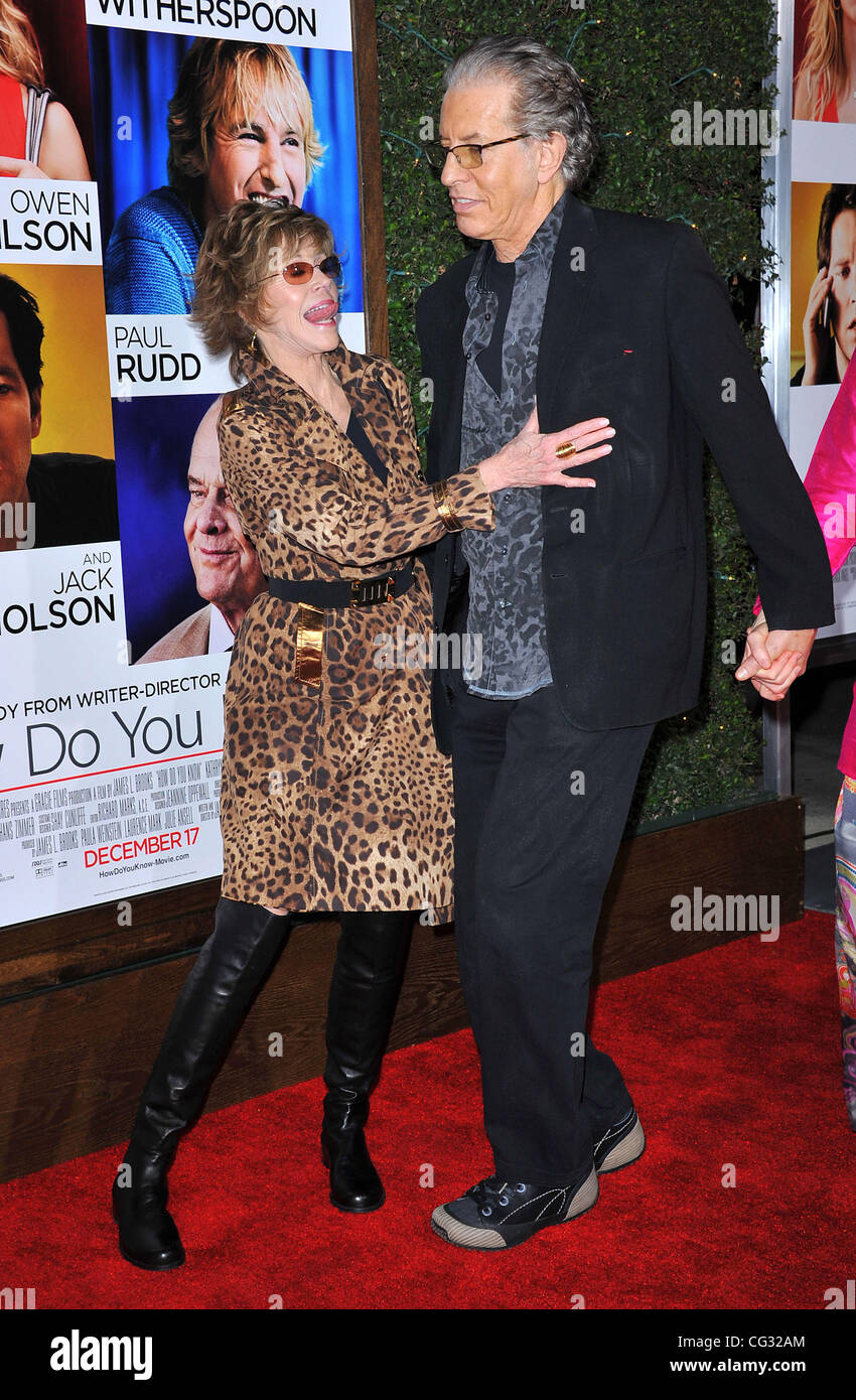 Jane Fonda, Richard Perry The Premiere of 'How Do You Know' held at ...