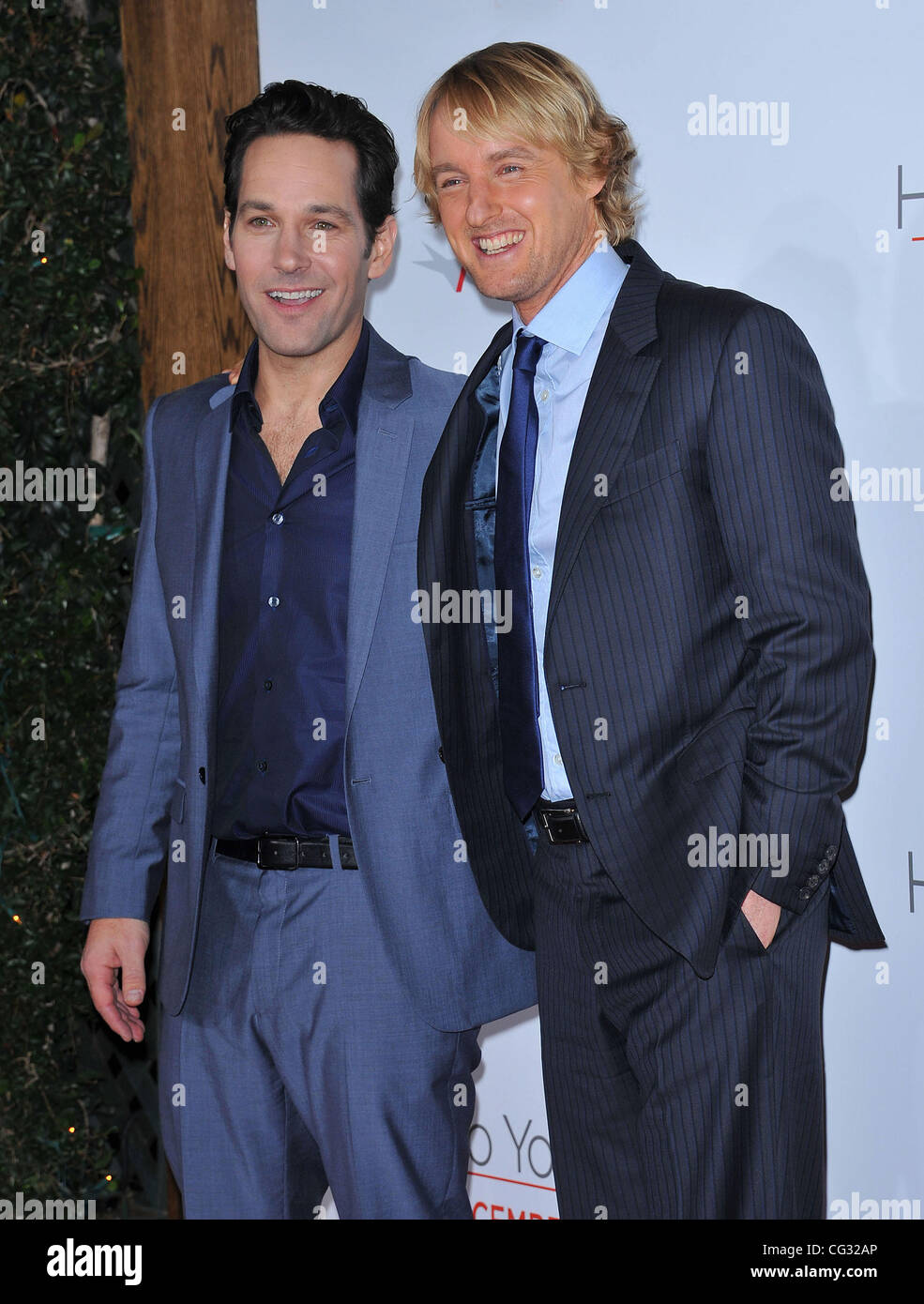Owen Wilson and Paul Rudd The Premiere of 'How Do You Know' held at ...