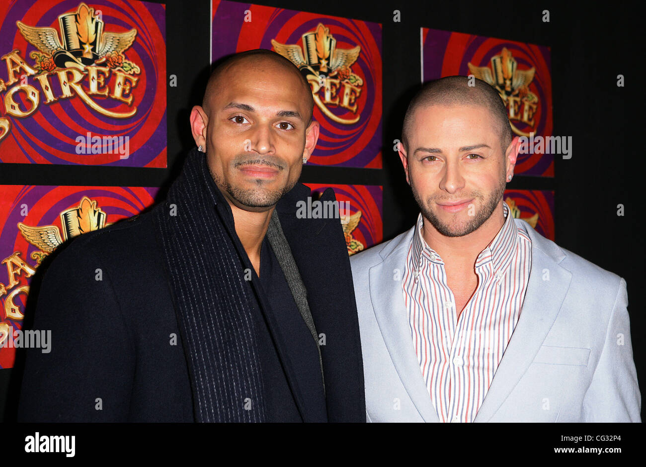 Brian Friedman and guest attending the Christmas Soiree, South Bank Big ...