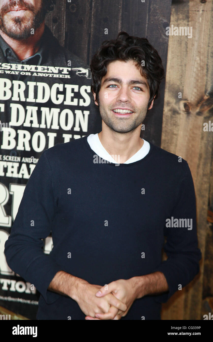 Adrian Grenier, New York Premiere of 'True Grit' at the Clearview ...