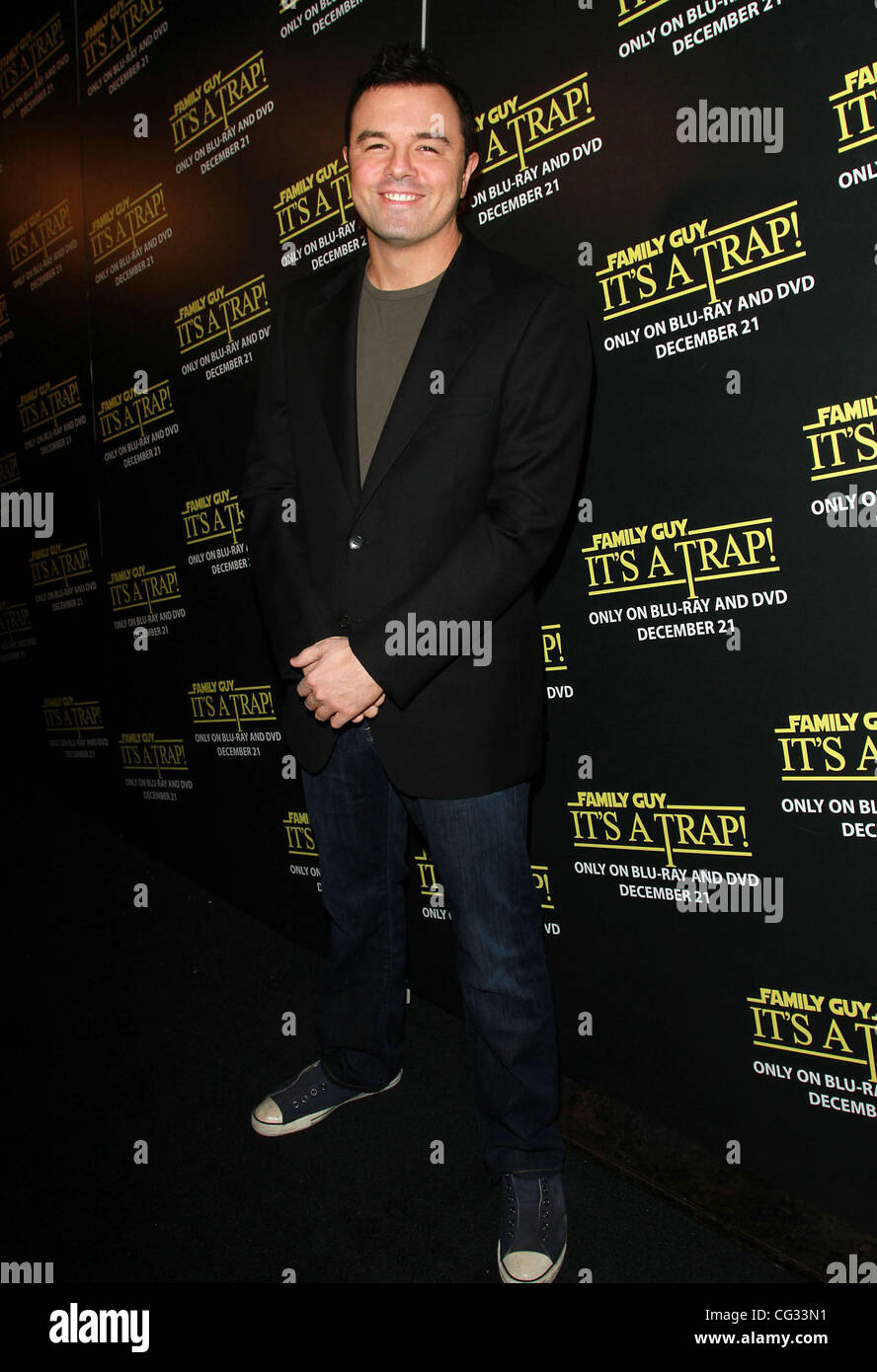 Seth MacFarlane 'Family Guy: It's A Trap' DVD Launch Party held at ...