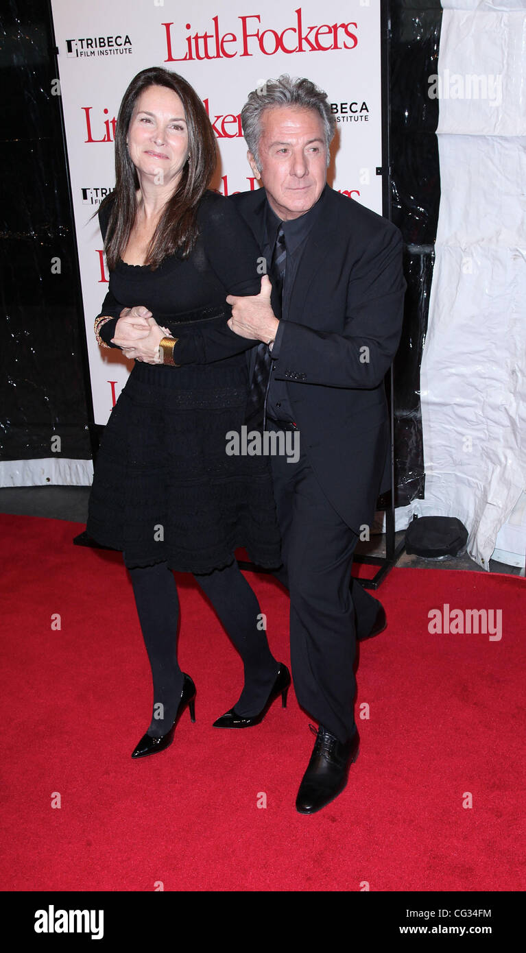 Dustin Hoffman and wife Lisa Gottsegen The World Premiere of 'Little ...