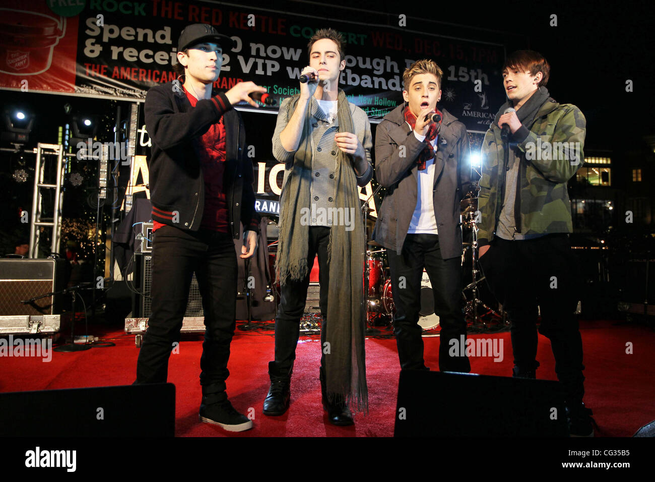 One Call performing Teen Rock Bands Join Forces With The Salvation Army ...