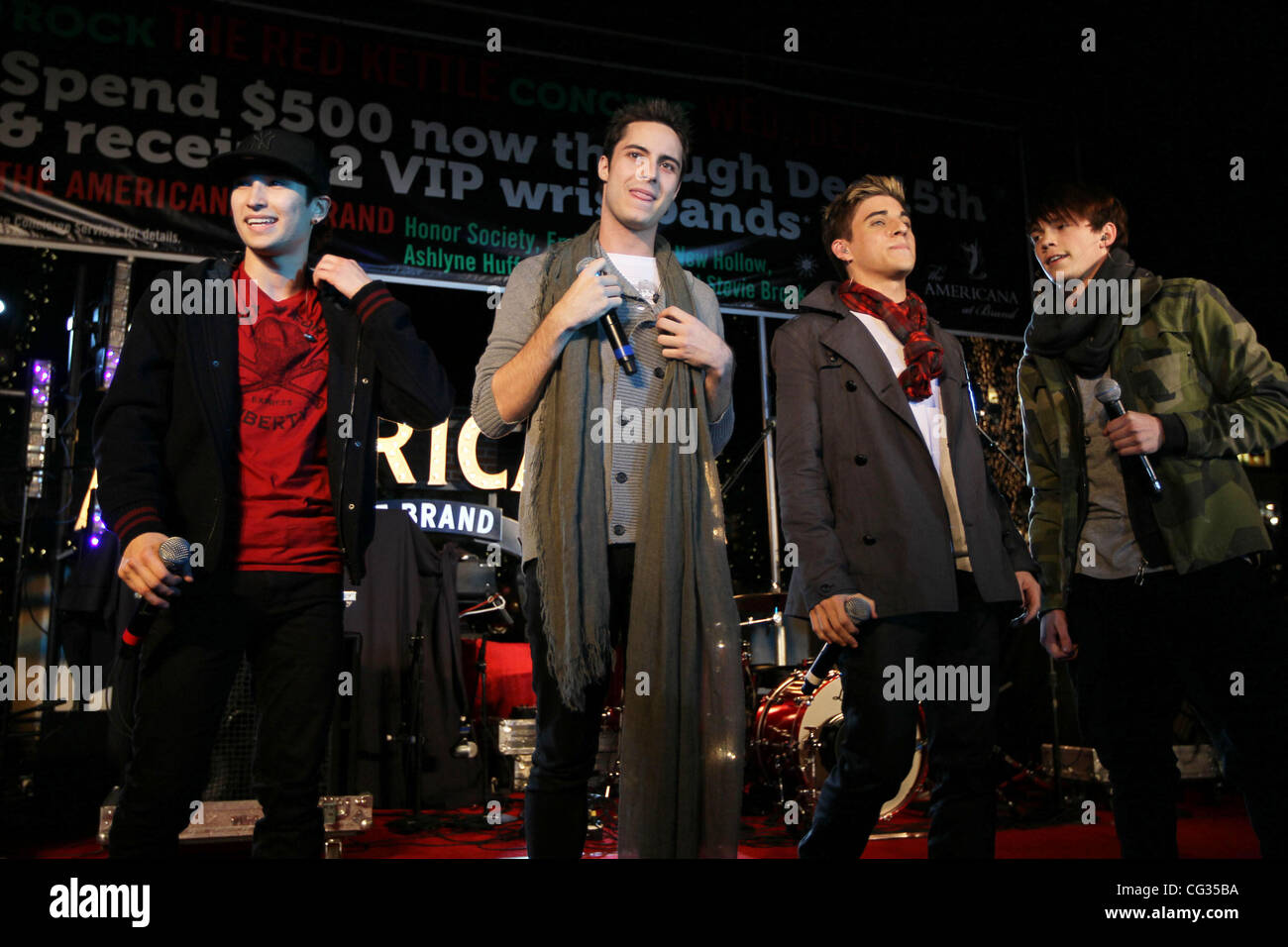 One Call performing Teen Rock Bands Join Forces With The Salvation Army ...