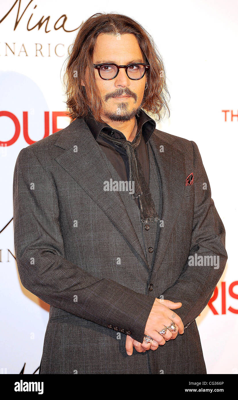 Johnny Depp Spanish Premiere of 'The Tourist' held at Palacio De Los ...