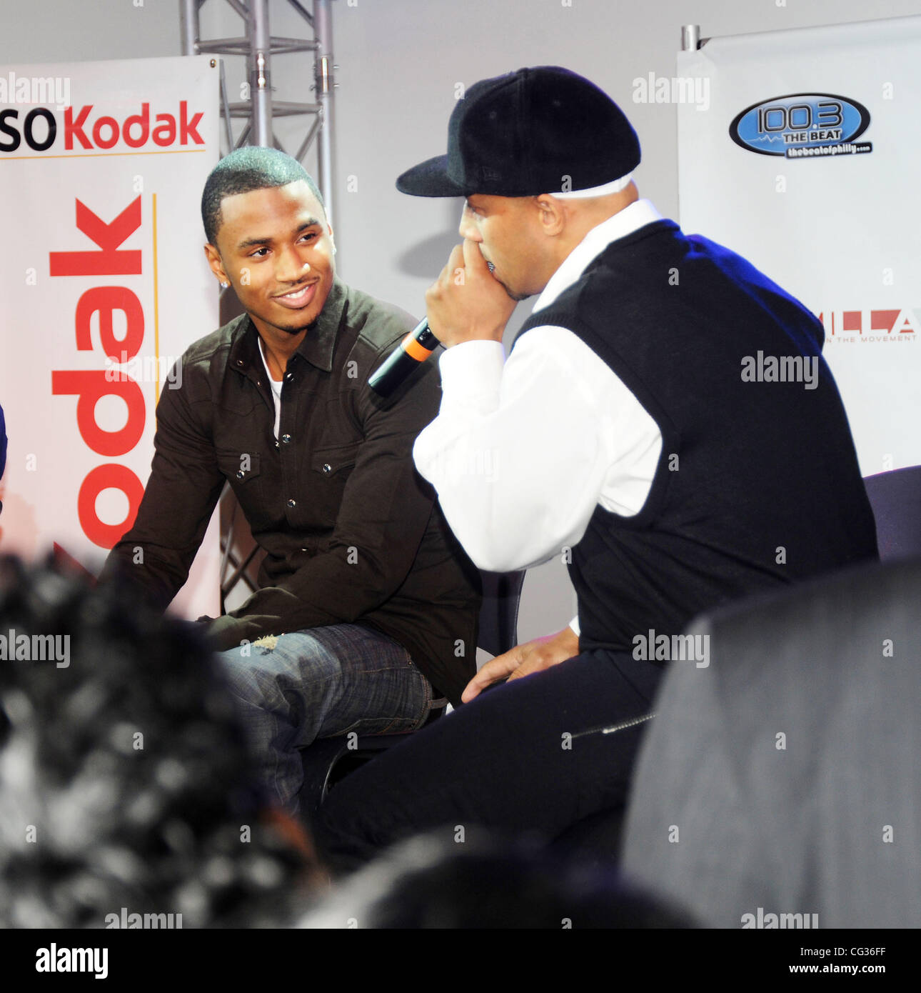 Trey Songz Meet/Greet for The Beat 100.3 at Sigma Sound Philadelphia ...