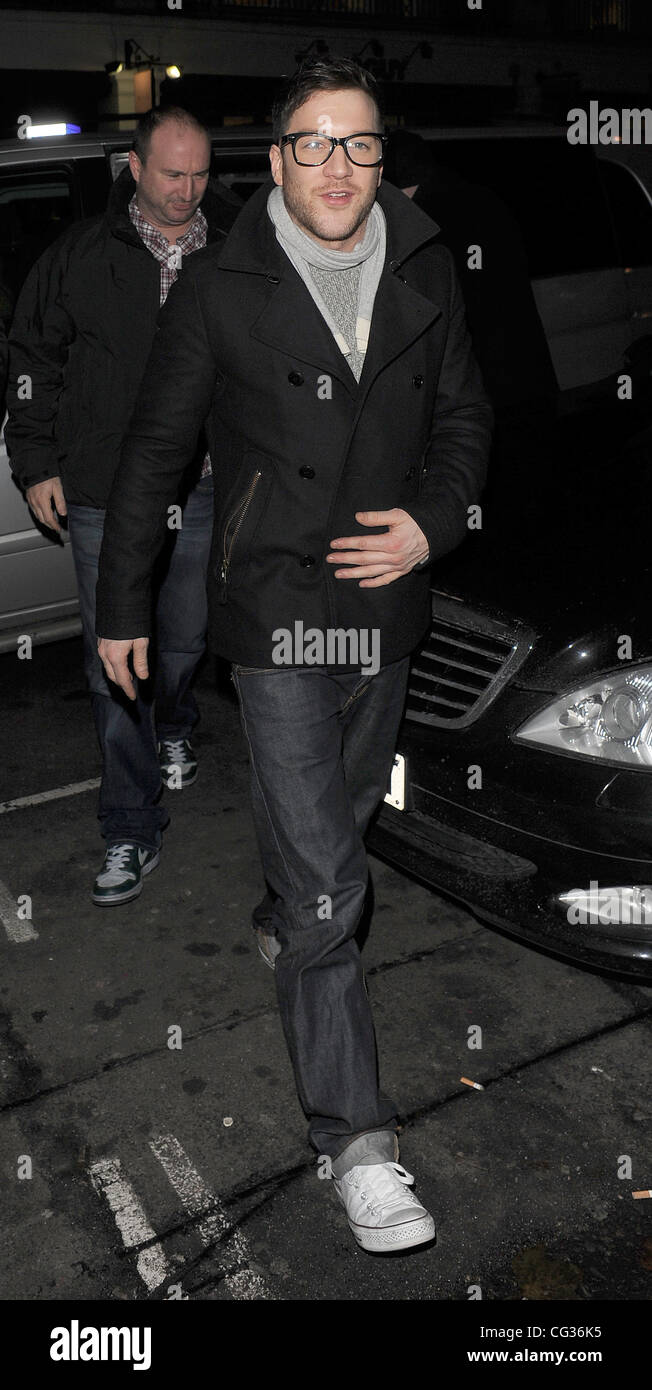 X Factor 2010 winner Matt Cardle arrives at 'C' restaurant in Mayfair ...