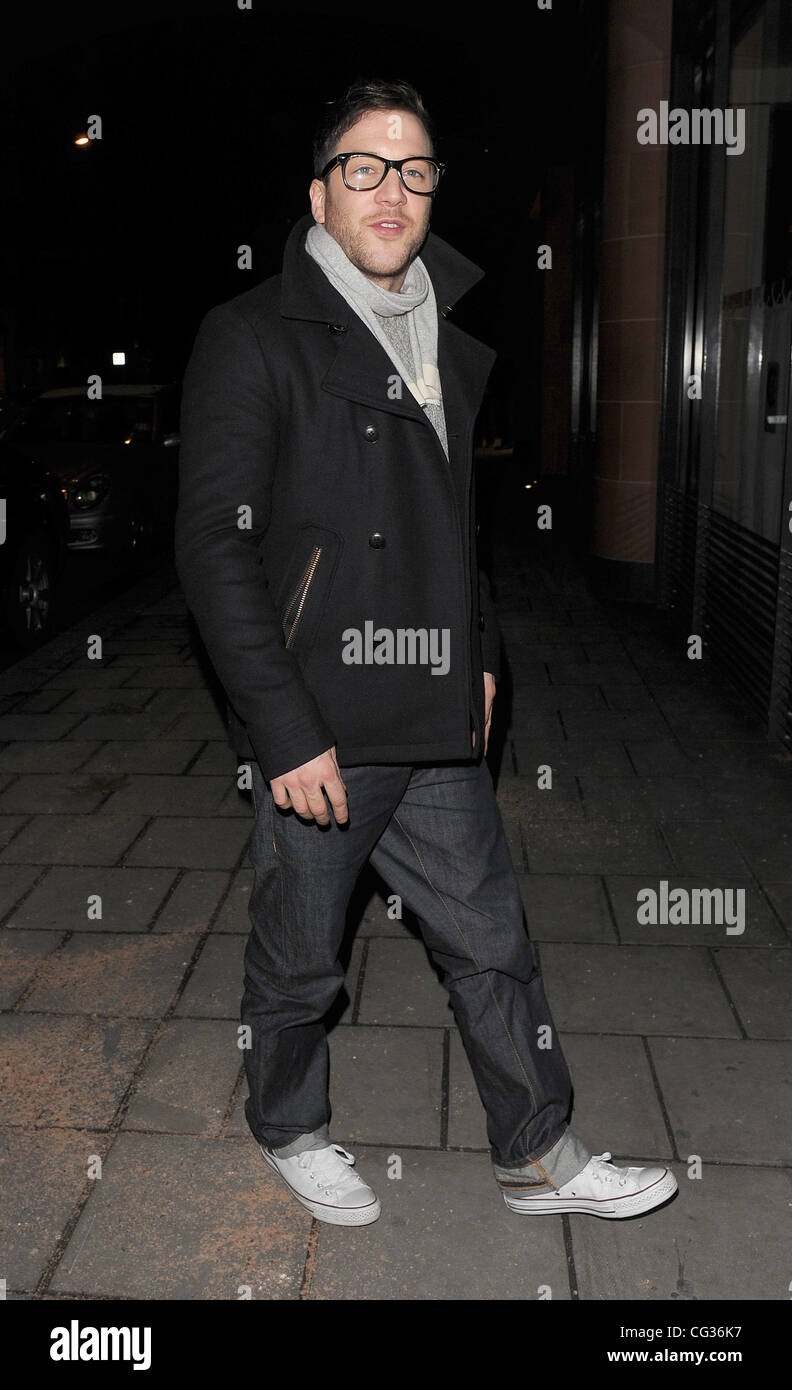 X Factor 2010 winner Matt Cardle arrives at 'C' restaurant in Mayfair ...