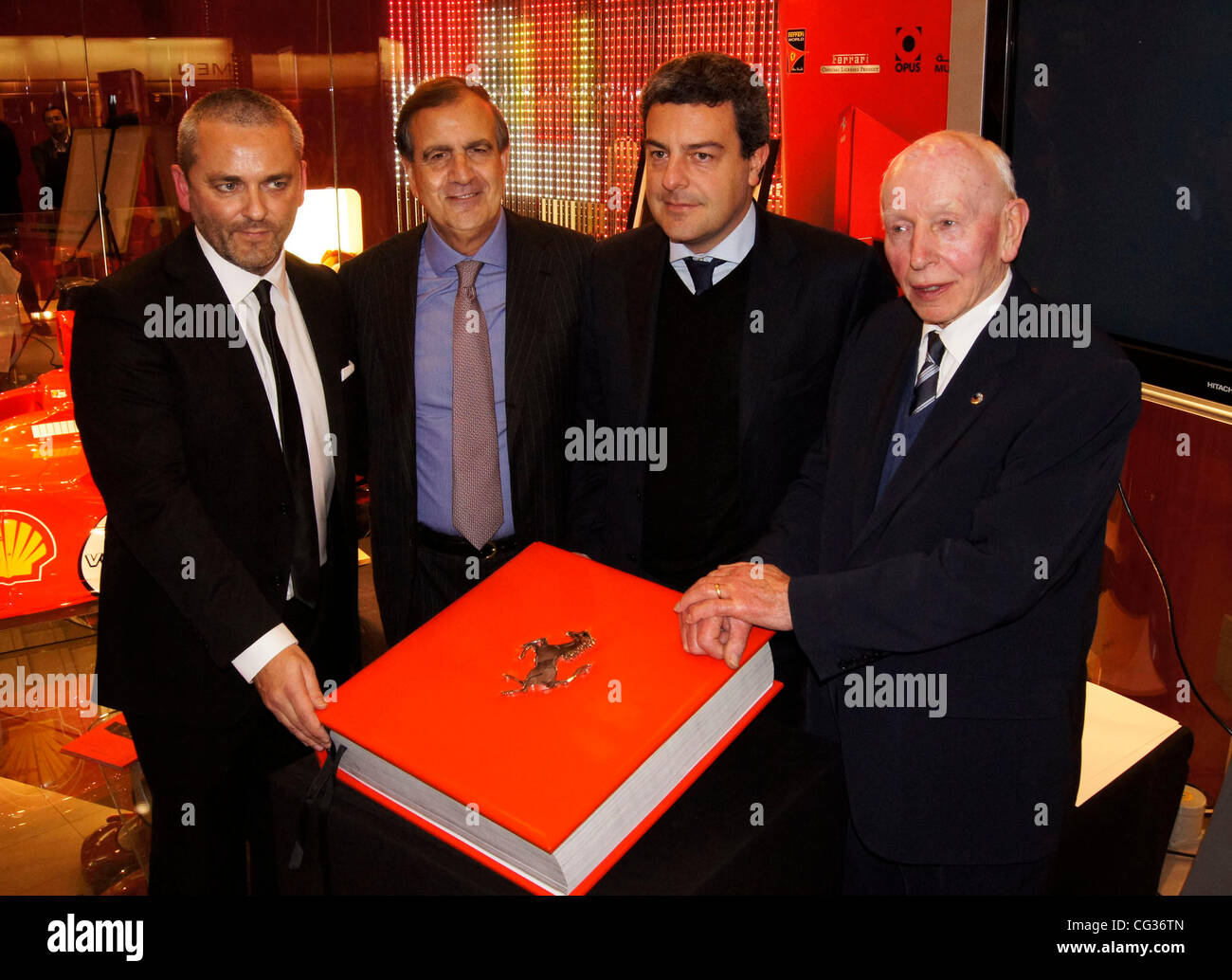 Alain Giorgio Maria Economides, John Surtees and Guests attend the ...