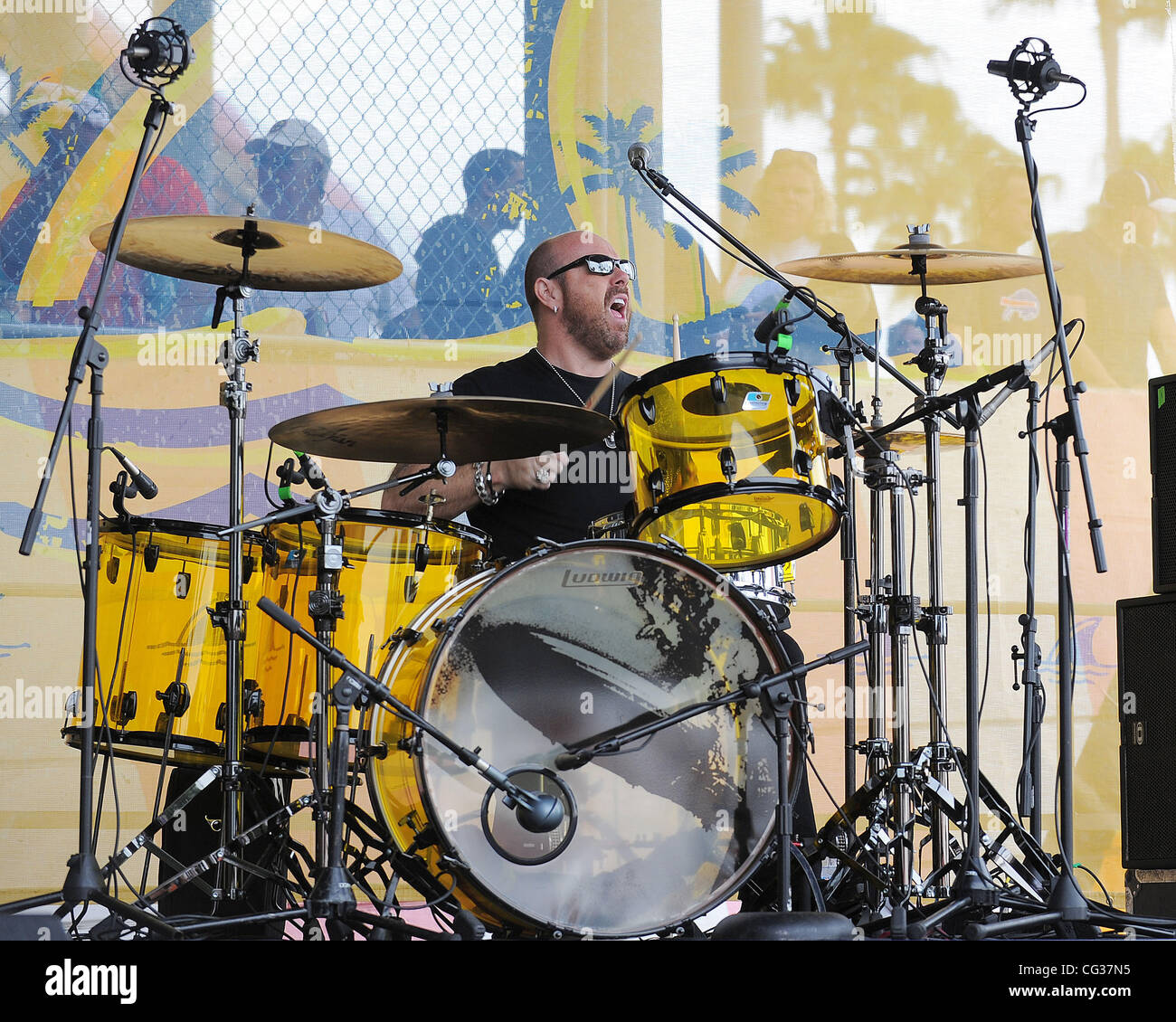 Jason Bonham of the Jason Bonham's Led Zeppelin Experience performs ...