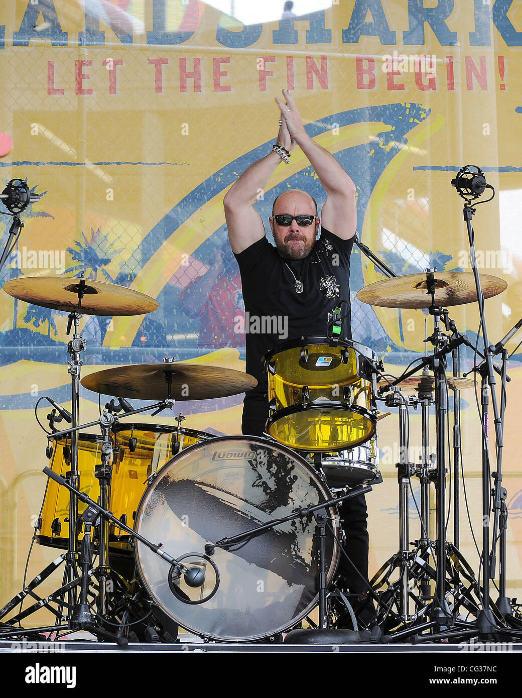 Jason Bonham of the Jason Bonham's Led Zeppelin Experience performs ...