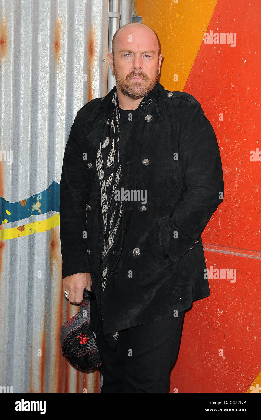 Jason Bonham appears prior to the Miami Dolphins vs Buffalo Bills at ...
