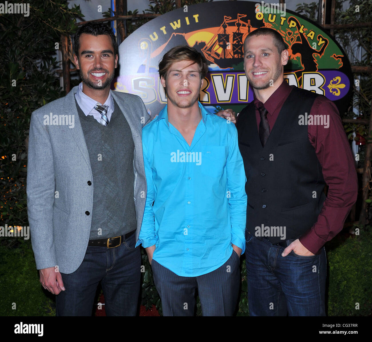 Judson ' Fabio' Birza, Chase Rice and Matthew Lenahan The 'Survivor ...