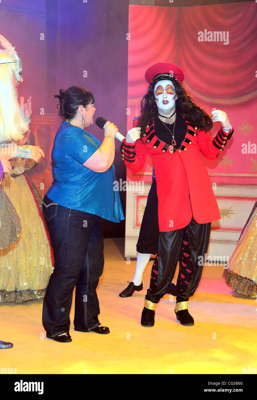 Ex-Factor finalist, Mary Byrne, makes an appearance during the 'Beauty ...