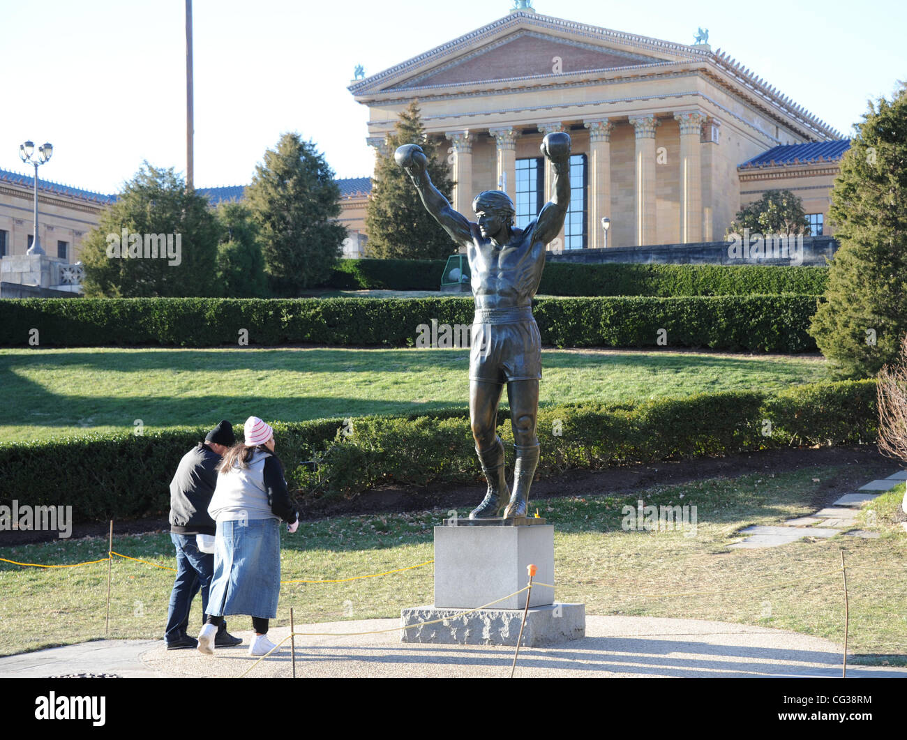 Rocky statue at the Philadelphia Art Museum Philadelphia, Pennsylvania ...