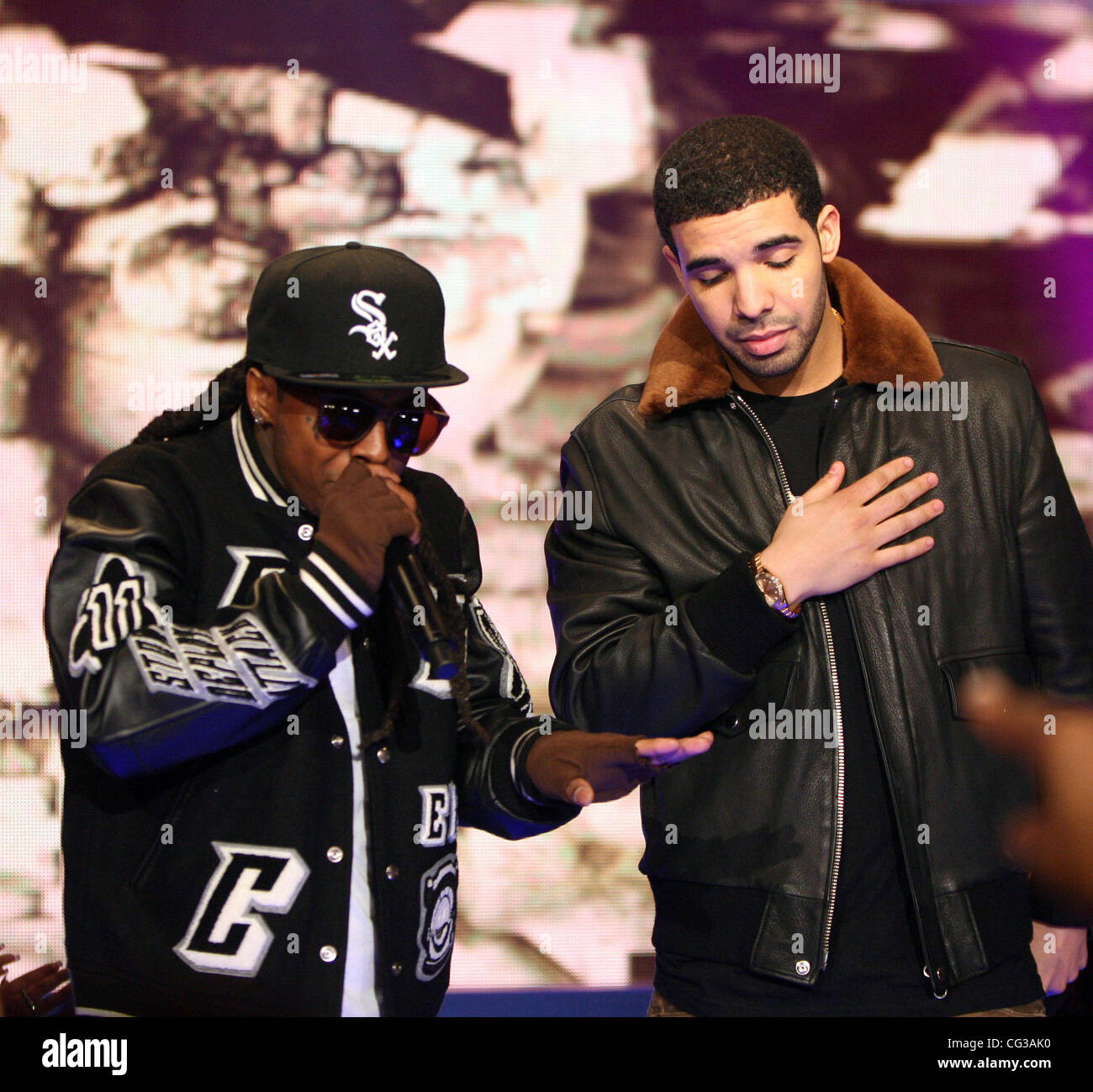 Lil Wayne And Drake High Resolution Stock Photography and Images - Alamy