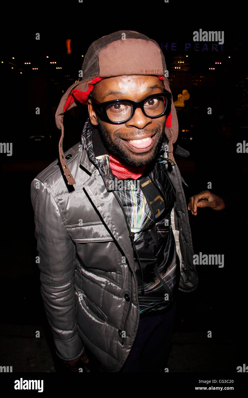 Sahr Ngaujah Closing night of the Broadway musical 'Fela!' at the ...