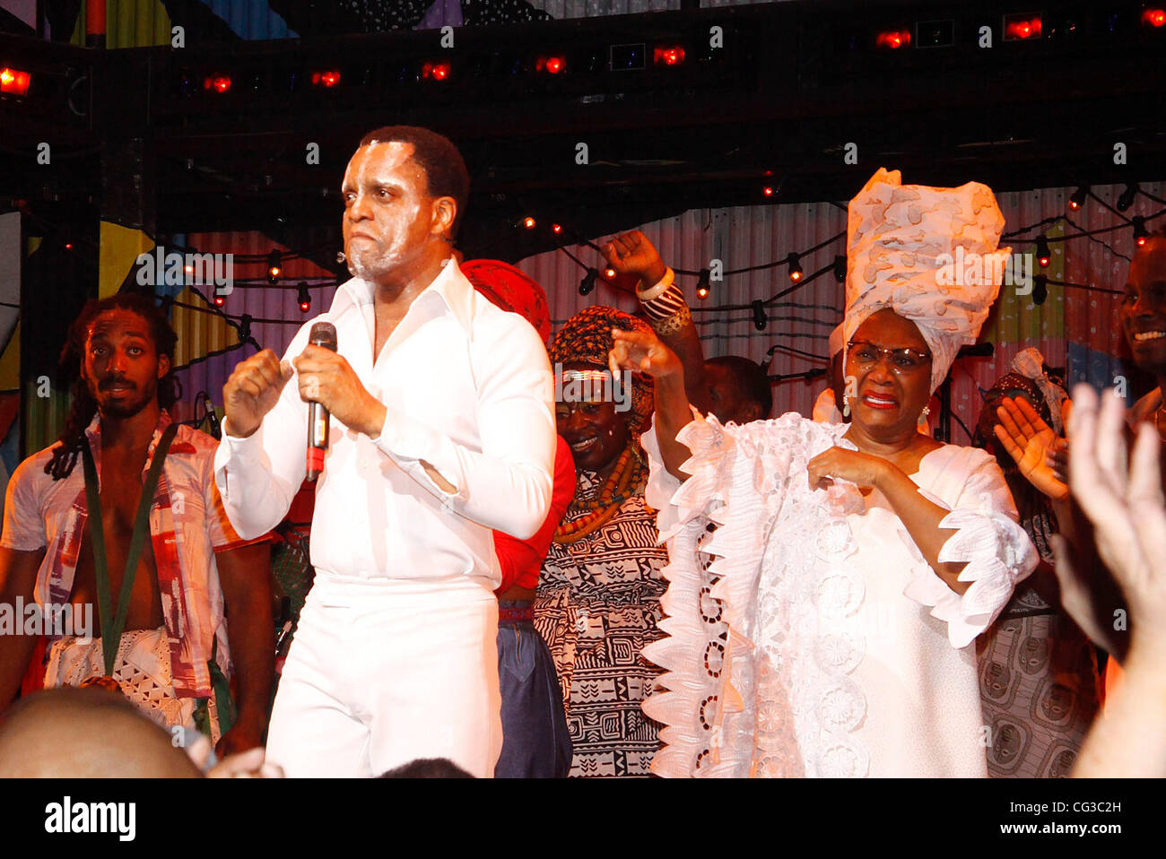 Kevin Mambo and Patti LaBelle Closing night of the Broadway musical ...