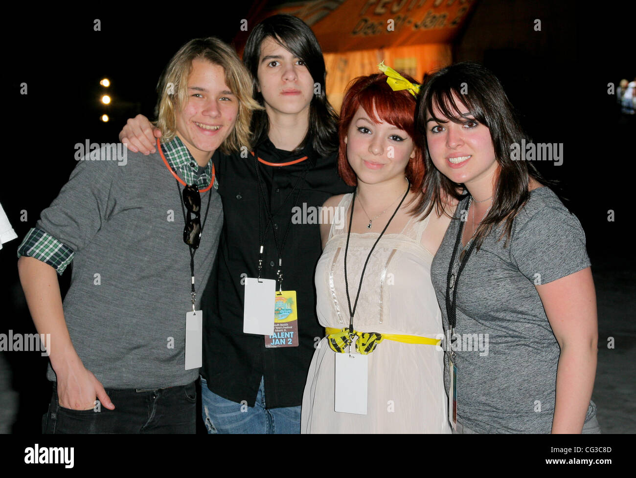 Kicking Daisies South Beach Festival 'Gridiron Bash Pep Rally' at Ocean ...