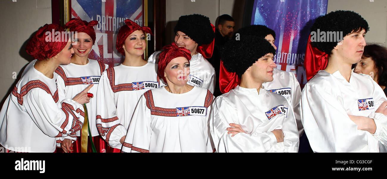 Atmosphere at the 'Britain's Got Talent' auditions London, England - 04 ...