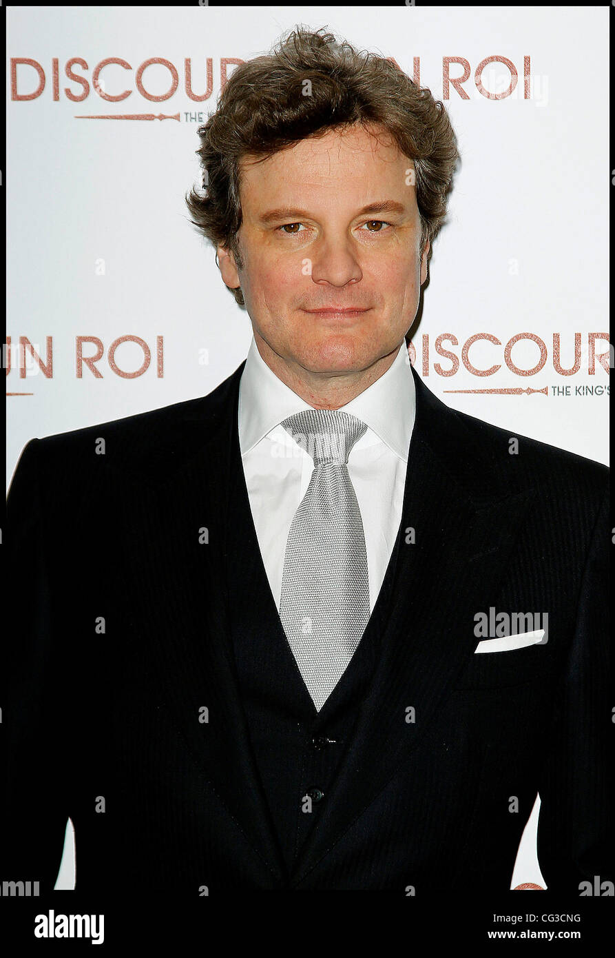 Colin Firth, Paris Premiere of 'The King's Speech' at UGC Normandie ...