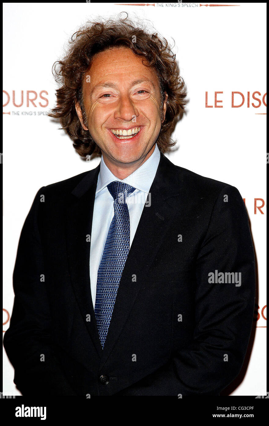 Stephane Bern, Paris Premiere of 'The King's Speech' at UGC Normandie ...