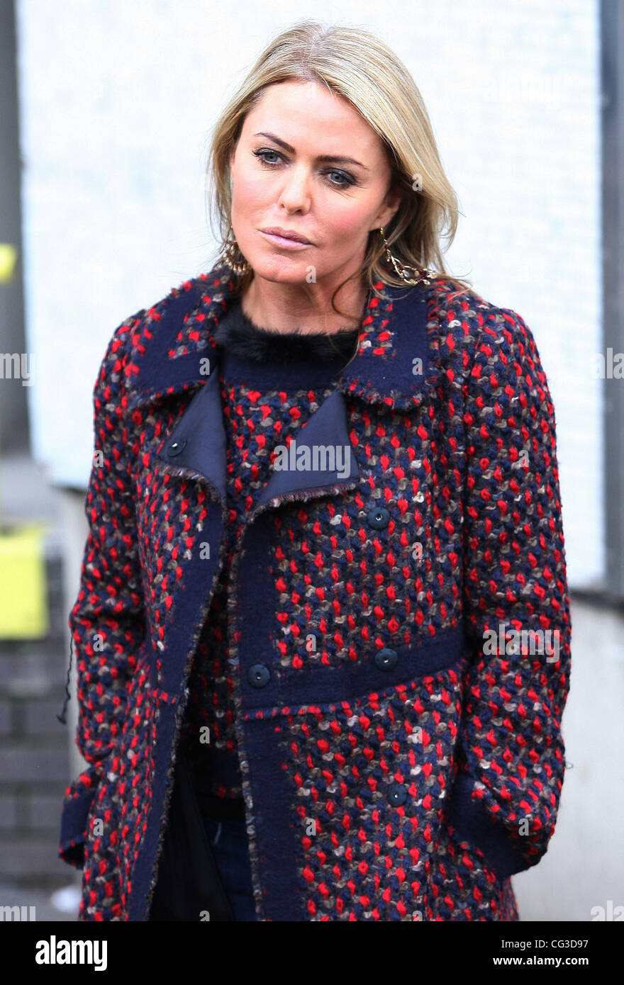 Patsy Kensit Outside The Itv Studios London High Resolution Stock ...