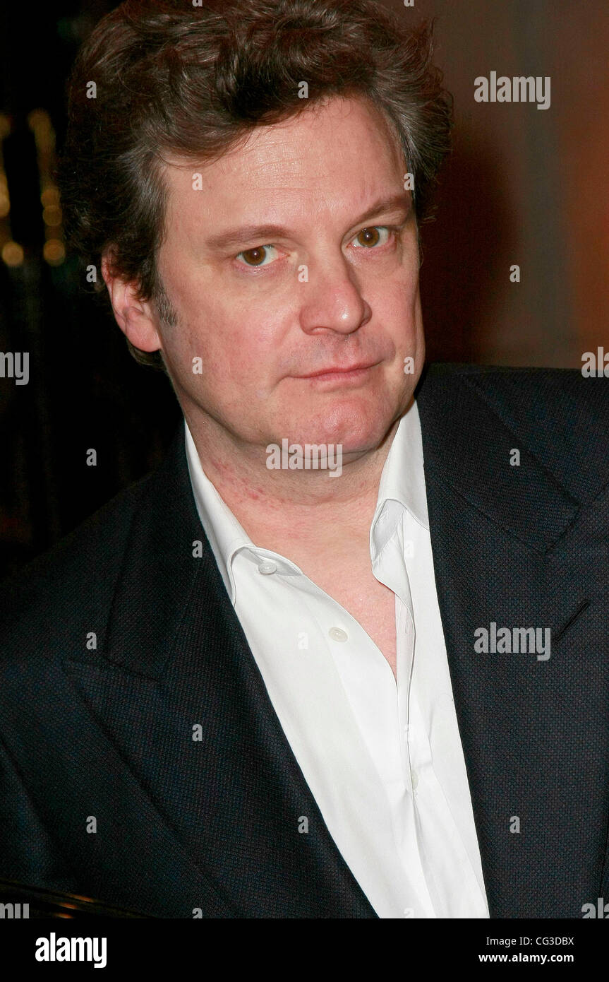 Colin Firth leaving his hotel and heading to Canal+ television studios ...