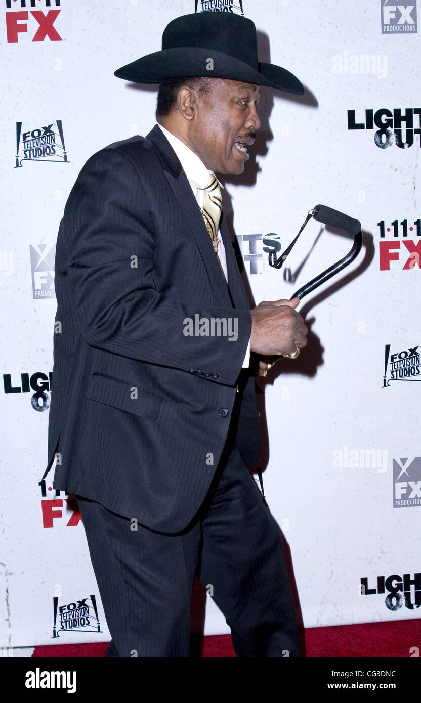 Joe Frazier Premiere screening of FX's 'Lights Out' at Hudson Theatre ...