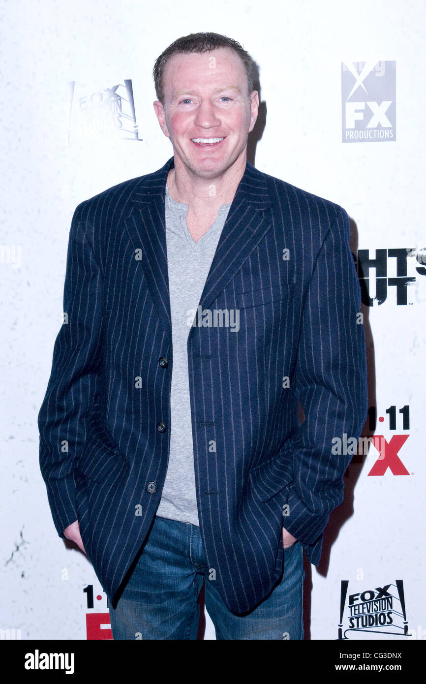 Micky Ward Premiere screening of FX's 'Lights Out' at Hudson Theatre ...