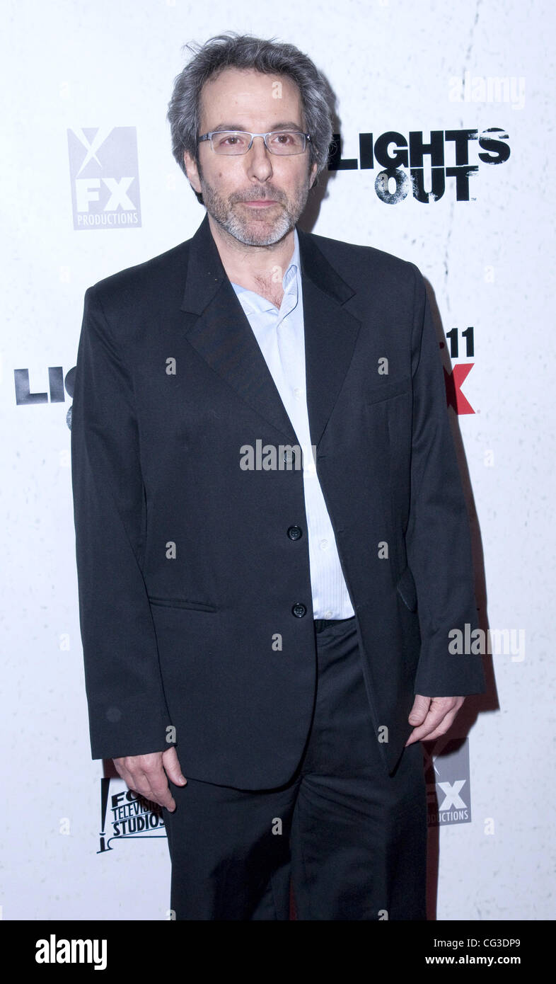 Warren Leight Premiere screening of FX's 'Lights Out' at Hudson Theatre ...