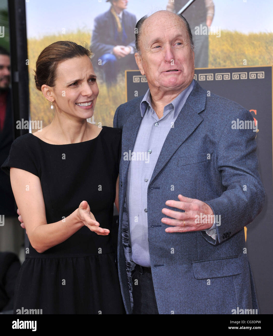 Robert Duvall and wife Lucianna Duvall Robert Duvall's Hand and ...