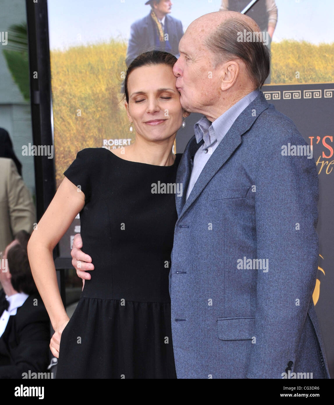 Robert Duvall and wife Lucianna Duvall Robert Duvall's Hand and ...