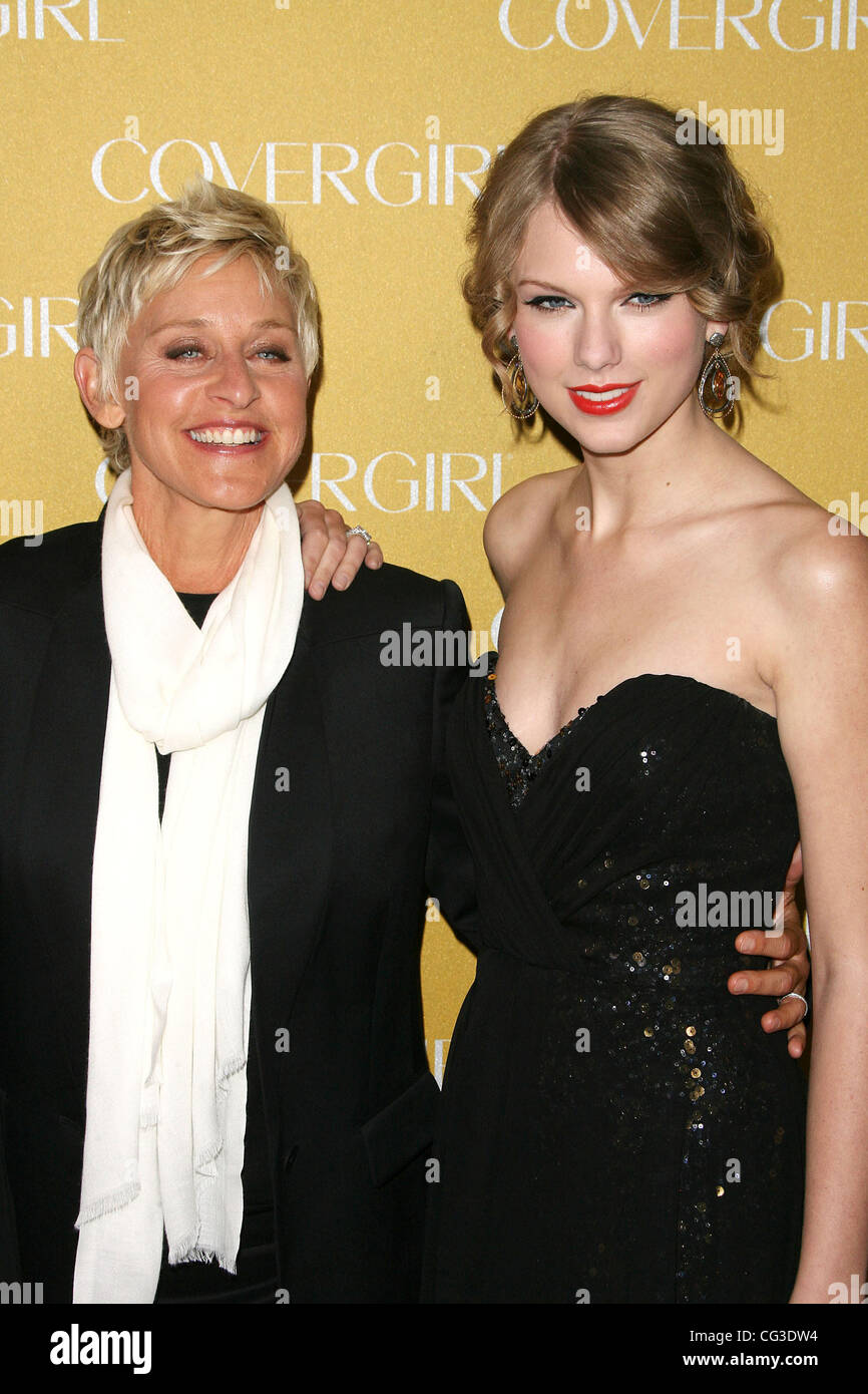 Ellen DeGeneres and Taylor Swift COVERGIRL Celebrate their 50th ...