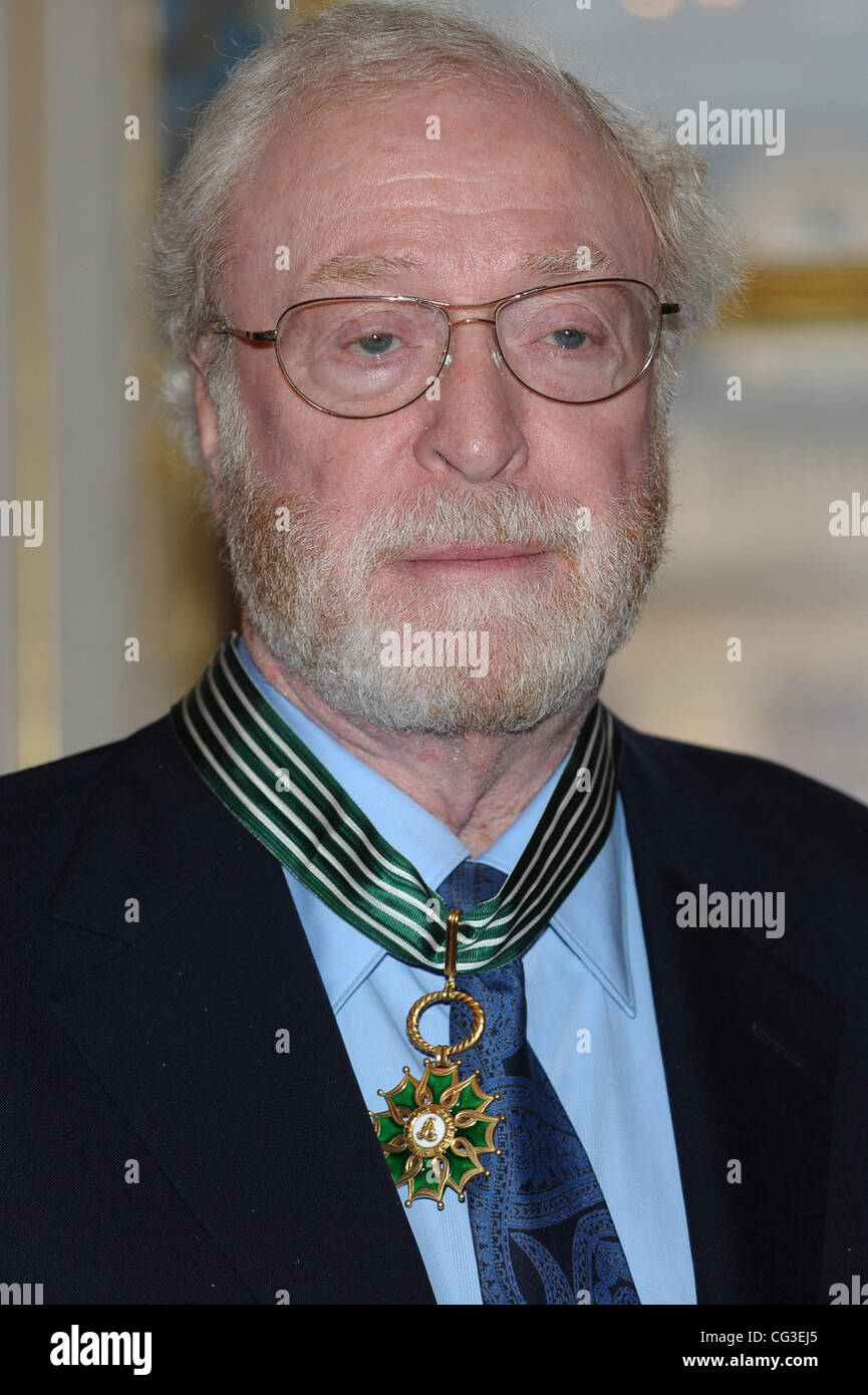 Michael Caine Sir Michael Caine receives the 'Insignia of Commander' in ...